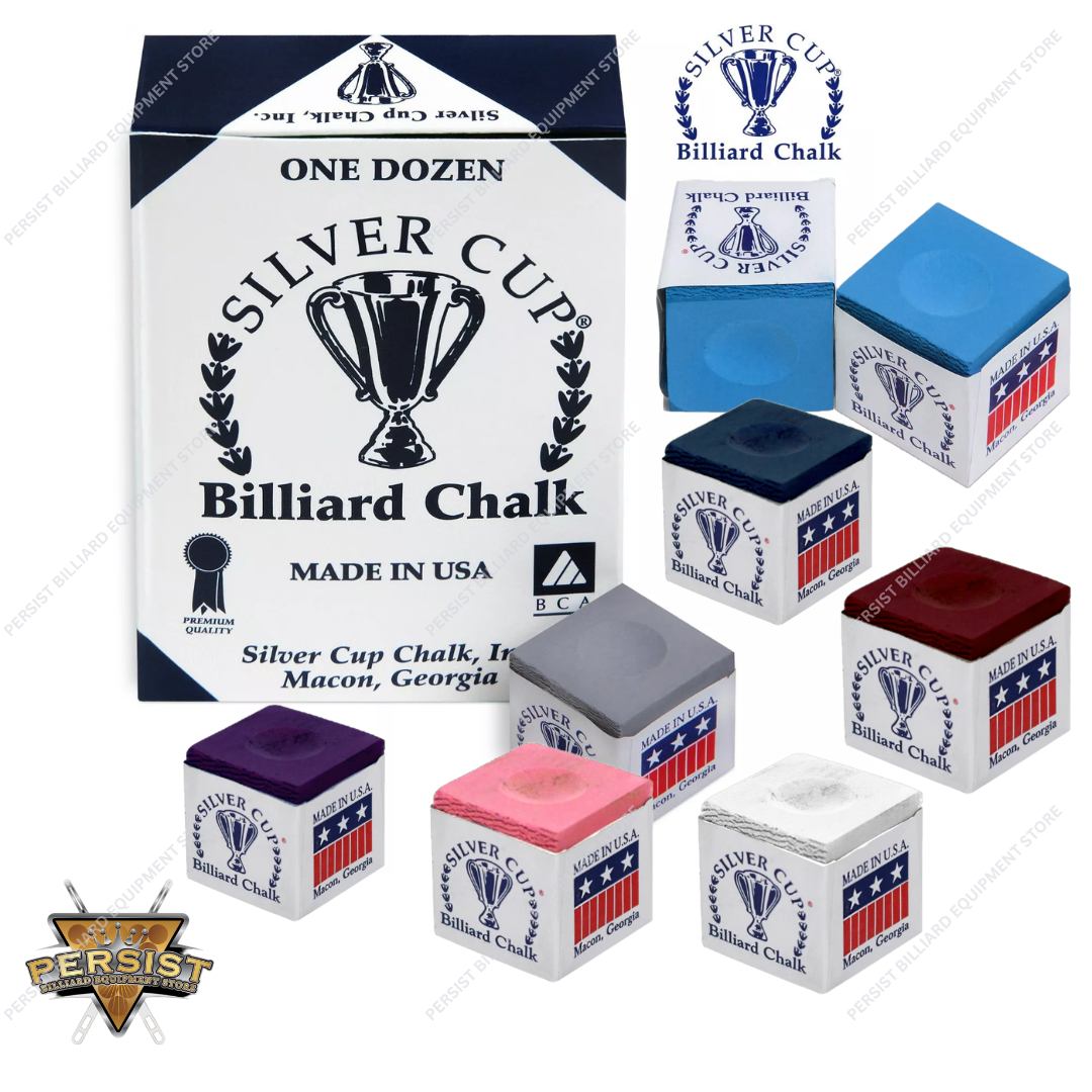 USA Imported Silver Cup Chalk - 1 Piece - Snooker Chalk Pool Chalk ...