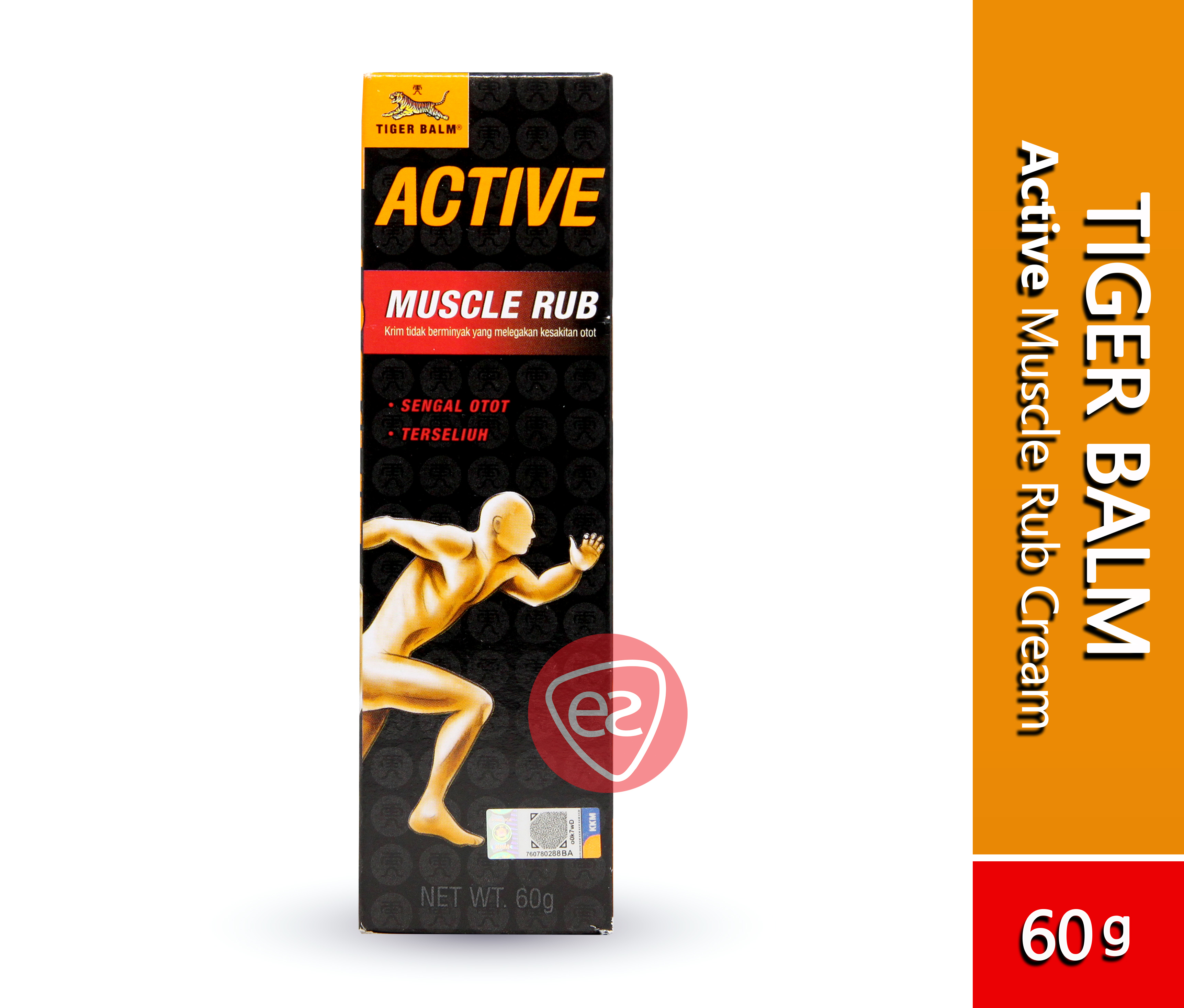 Tiger Balm Active Muscle Rub Pain Relief Cream (Warm) 60g / Active ...
