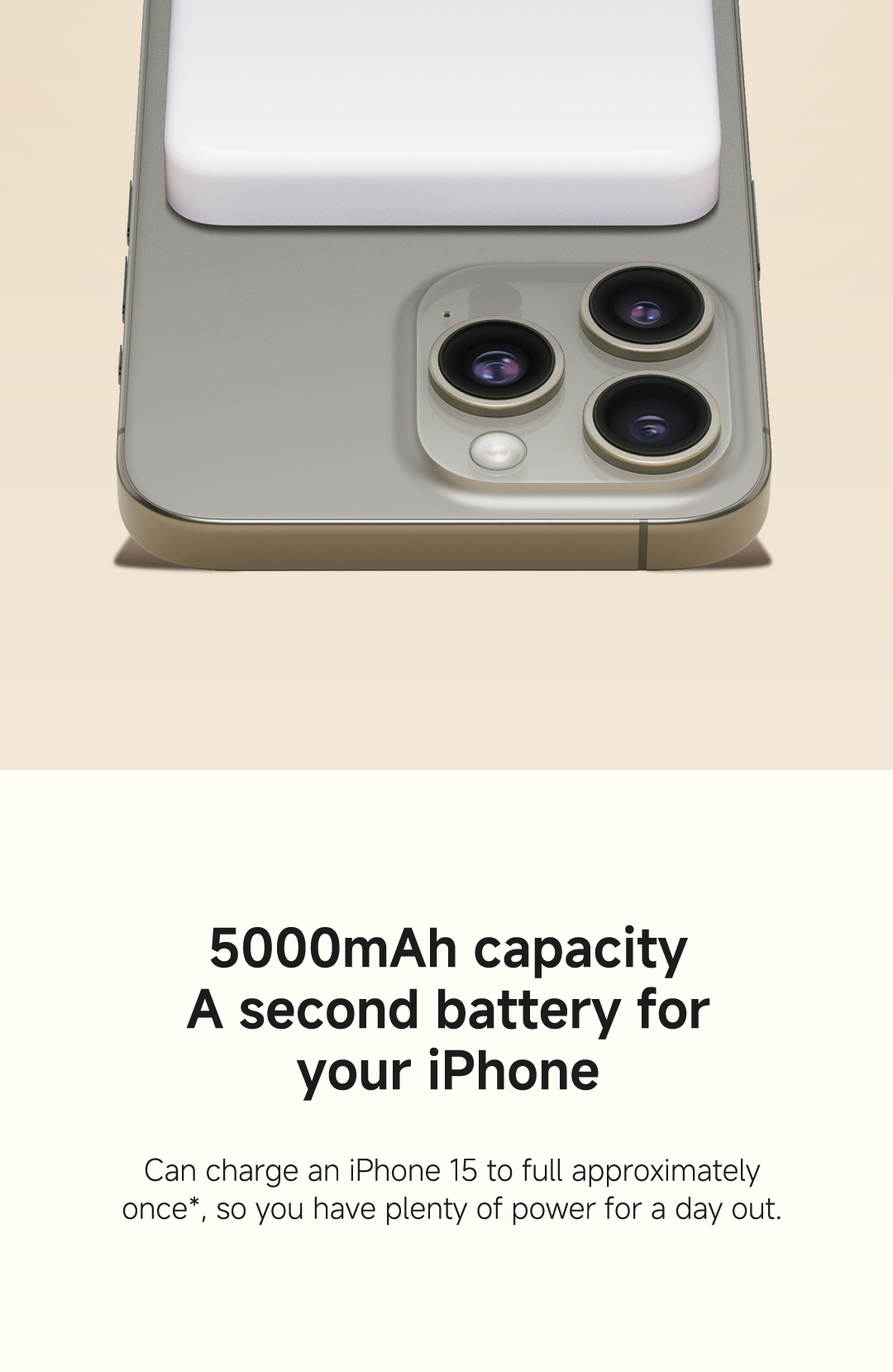 Xiaomi Magnetic Power Bank 5000mAh | Powerful Magnetic Attraction ...