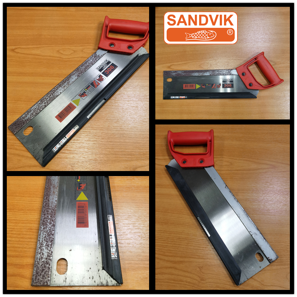 【Stock Clearance】12" 300mm 13 Teeth / 14 points Sandvik Tenon Saw 308 ...