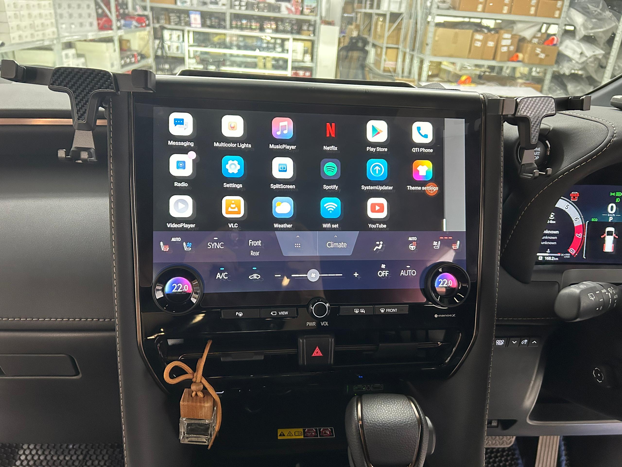 Toyota Vellfire Alphard AGH40 AH40 Upgrade to Android Interface System ...