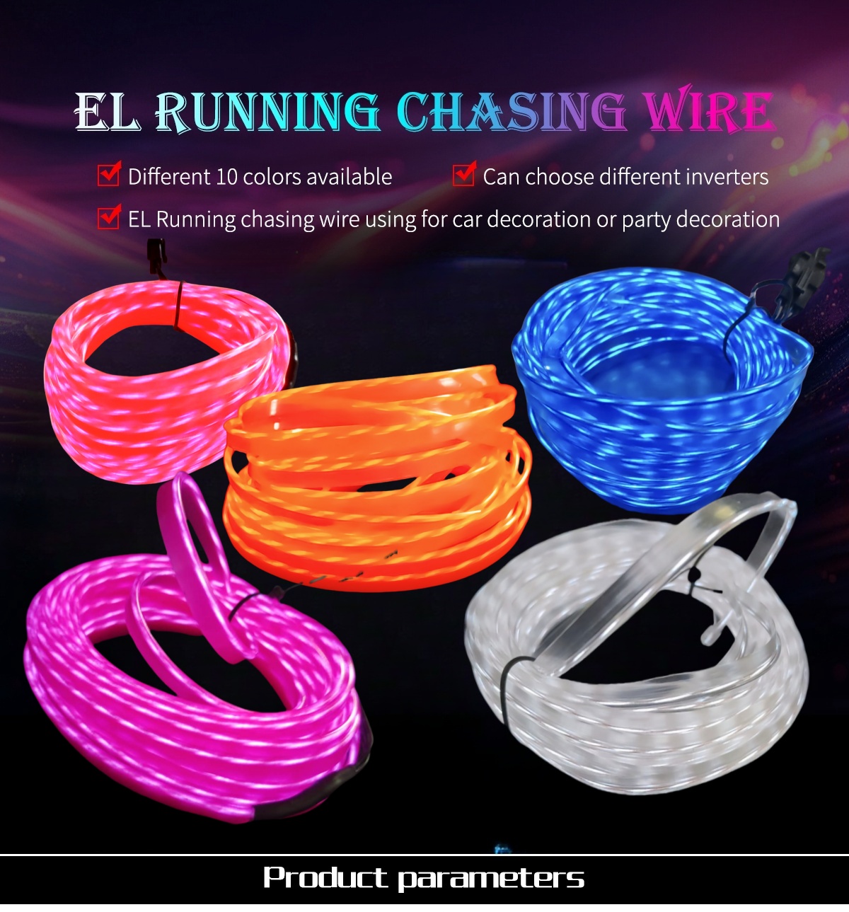 Running Light Effect Car Ambient Lighting – Plug & Play LED Dashboard ...