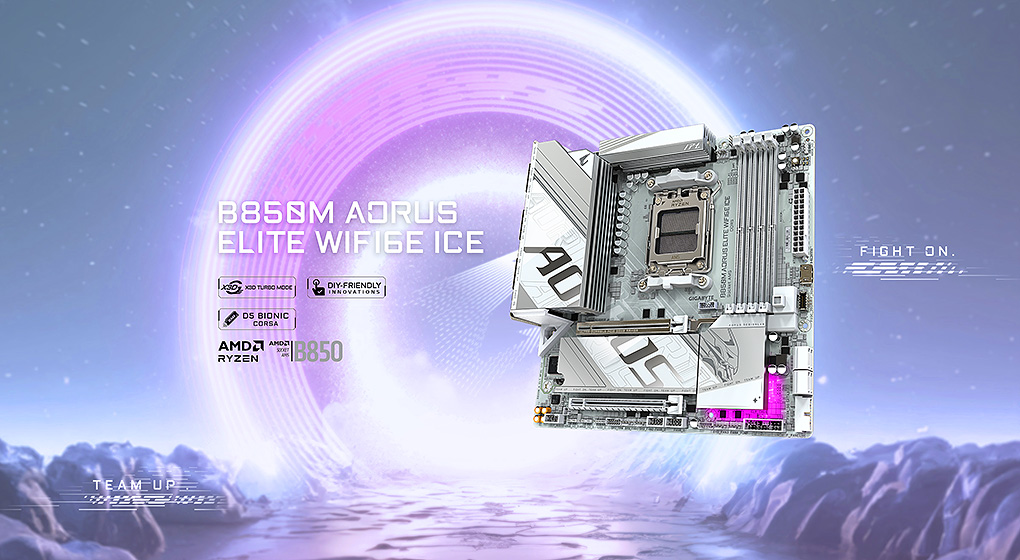 Gigabyte B850M AORUS ELITE WIFI6E ICE AM5 M-ATX Gaming Mothrboard | Shopee Malaysia