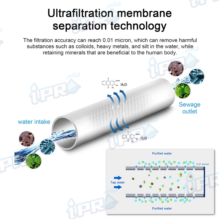 IPRO 5 in 1 Outdoor Double Backwash Whole House Water Filter ...