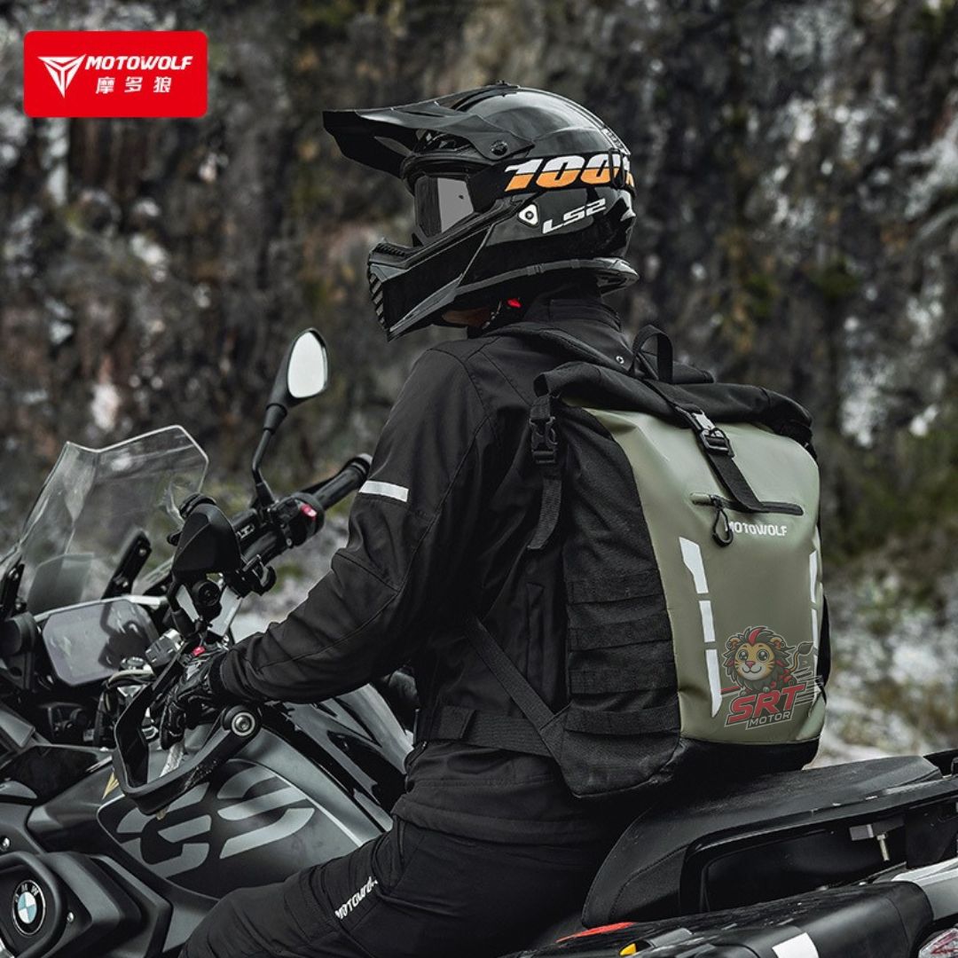 Motowolf Backpack Waterproof Bag Pack MDL0716 Riding Rain Gear for ...