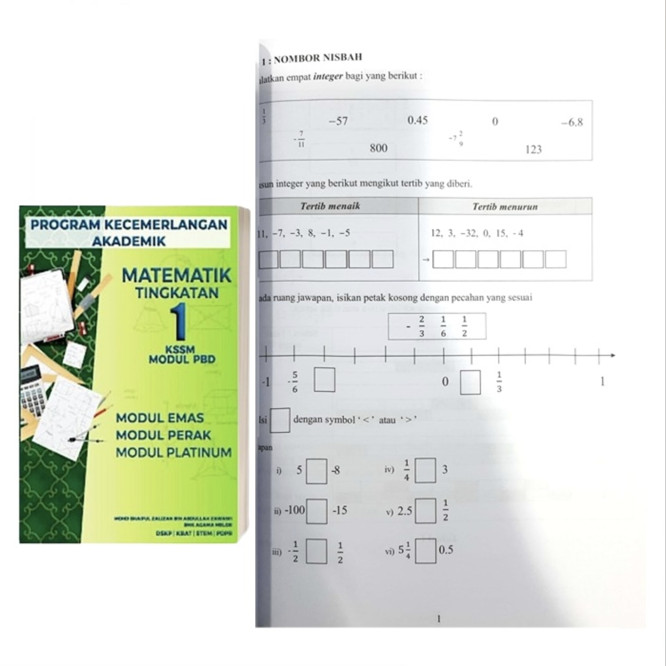 Nota Matematik Tingkatan 1 & Nota Sains Tingkatan 1 (Nota + Soalan ...