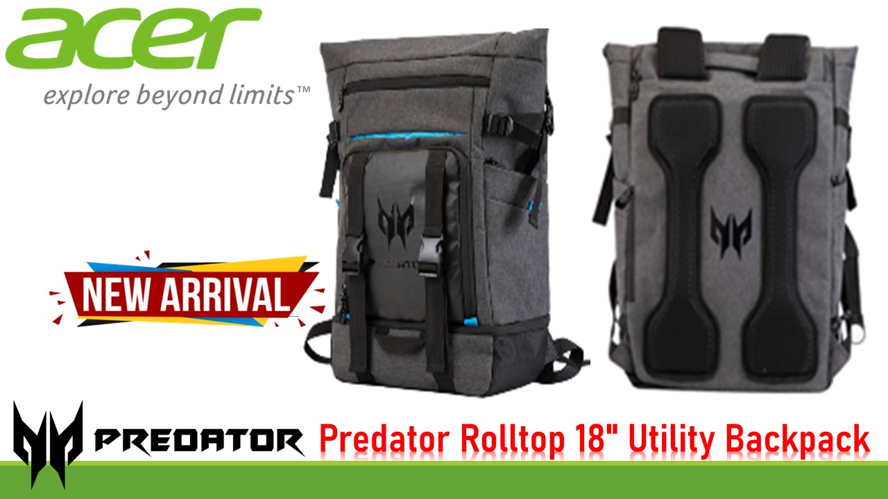 ACER PREDATOR GAMING URBAN BACKPACK LZ.BAGCL.B04 | Shopee Malaysia