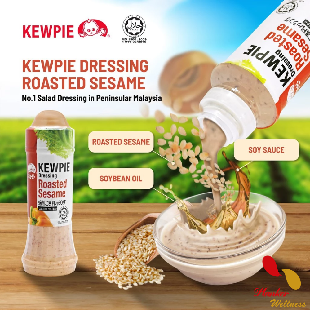 KEWPIE Roasted Sesame Salad Dressing Kewpie Mayonnaise Thousand Island ...