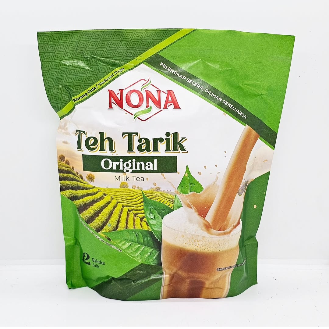 Nona Teh Tarik Original dan Halia (12's) Original Milk Tea & Ginger ...