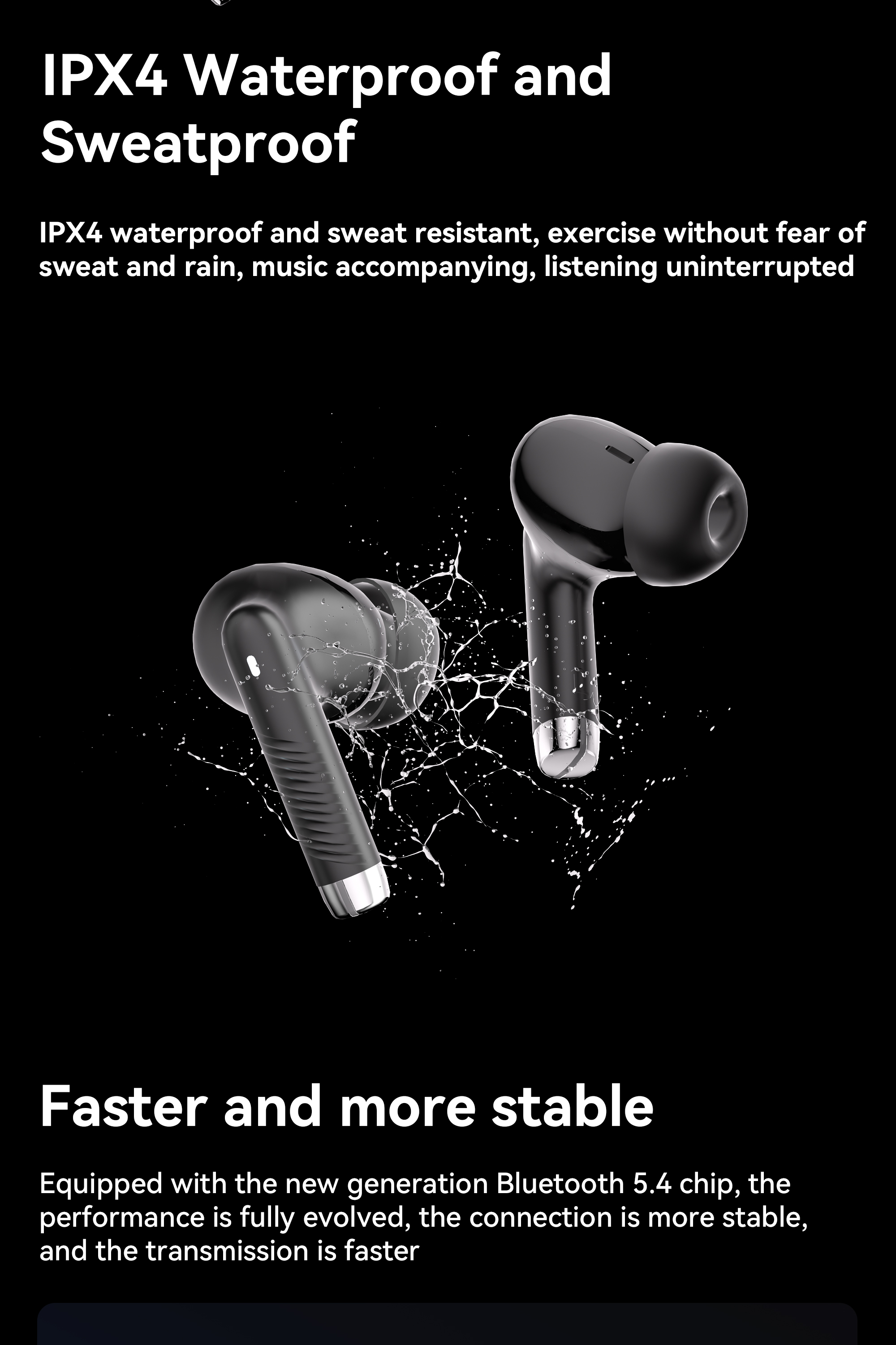 Amgrass Spirit Pro Bluetooth Earbuds Wireless Earbud Noise Reduction ...