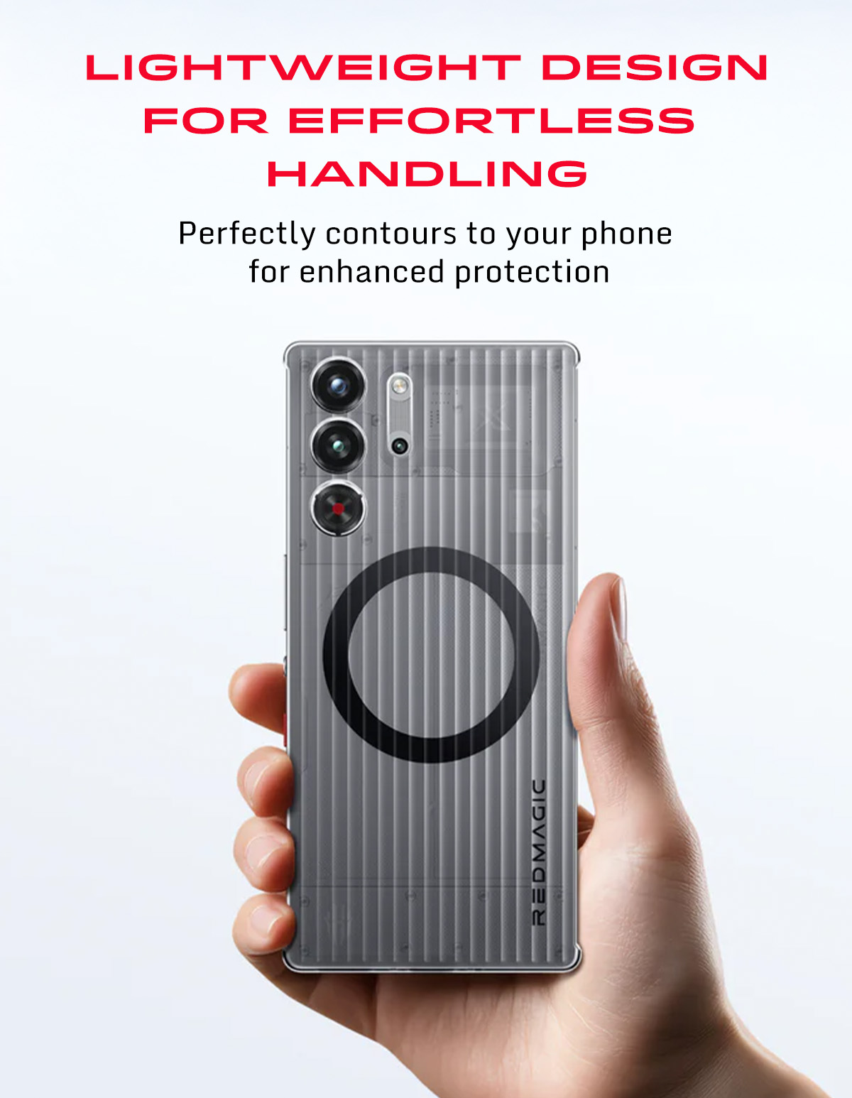 REDMAGIC 10S / 10 Pro Protective Case | Ergonomic Grip | 3D ...