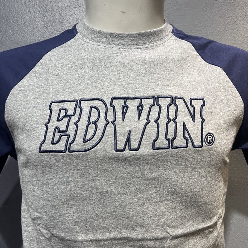 🔥New Arrivals🔥 EDWIN® Men’s Signature Slim Fit 3D Embroidery Logo T ...