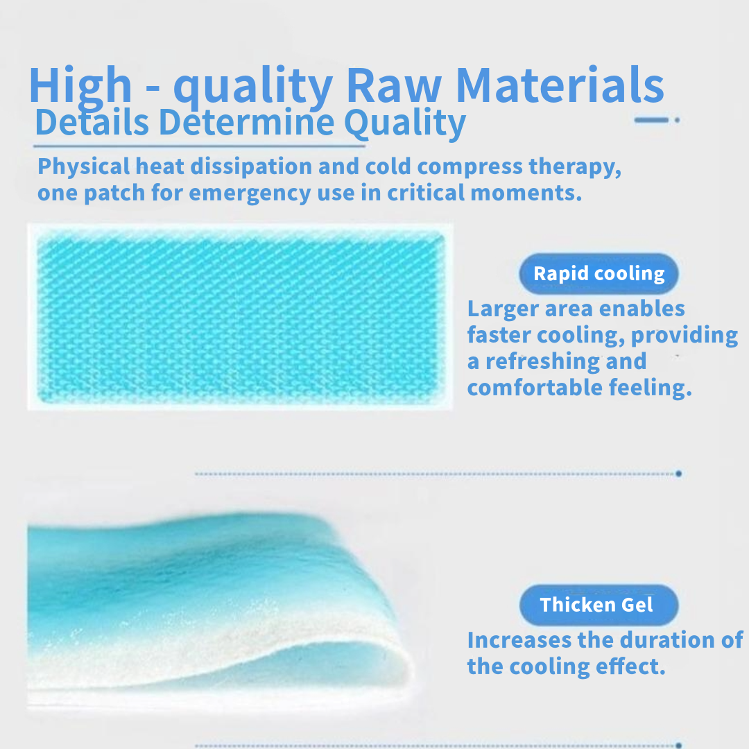 (16pcs)Carton Cooling Gel plaster for heat reduce | Shopee Malaysia