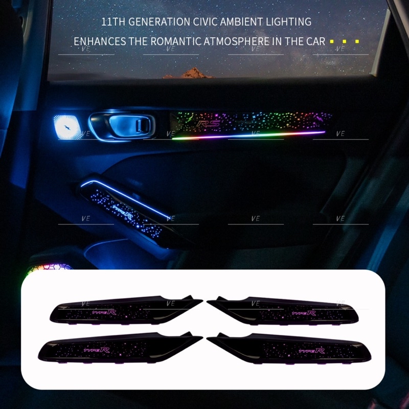 VE Honda civic fe 2022-2025 dynamic car oem ambient light ambient light ...
