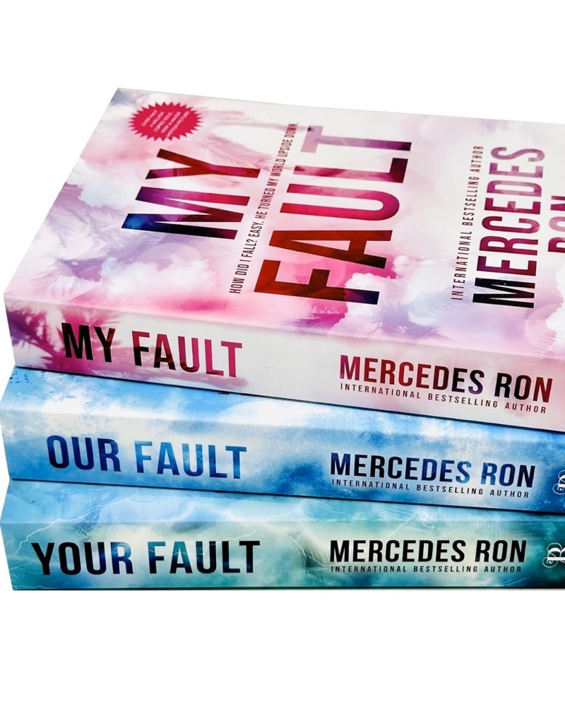 Culpable Series 3-Book Collection Set by Mercedes Ron| My Fault, Your ...