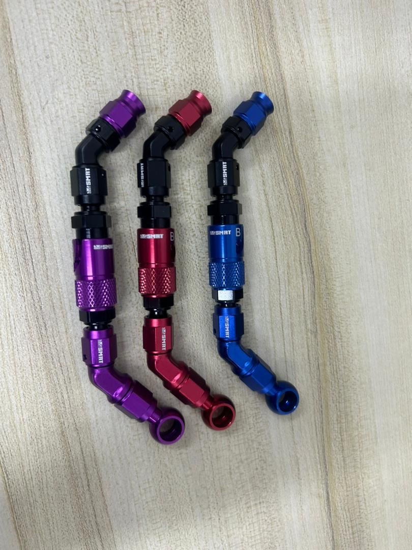 SMRT Brake Hose Quick Release Set Universal 45 Sudut Degree / 90 Sudut ...