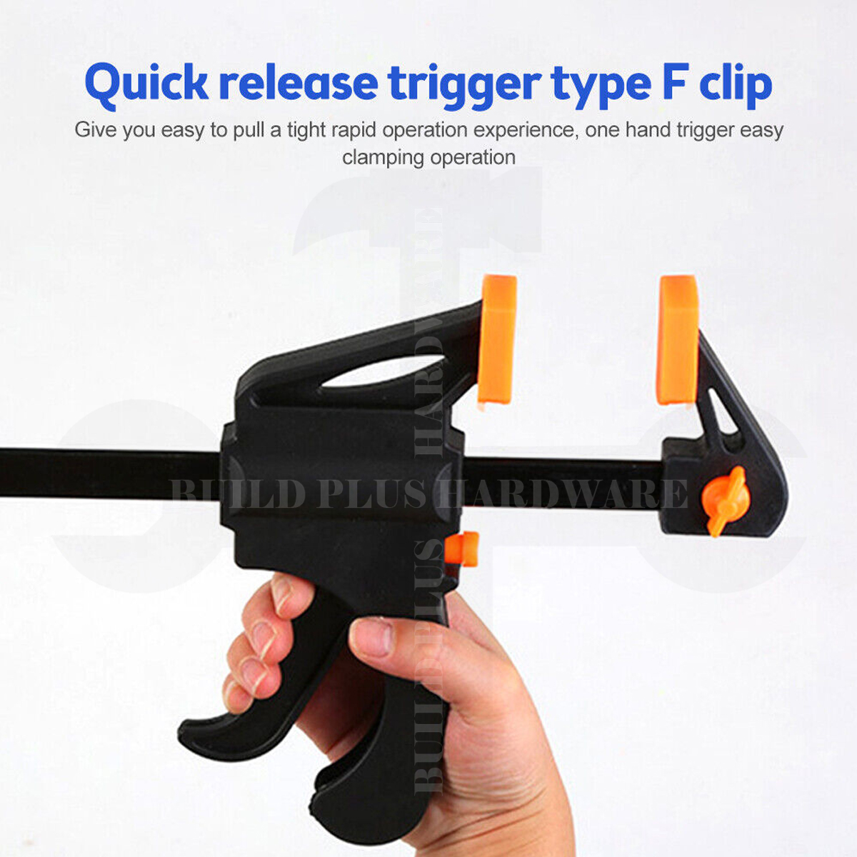 Woodworking Metal F Clamp F Clip Grip Quick Release Squeeze Adjustable ...