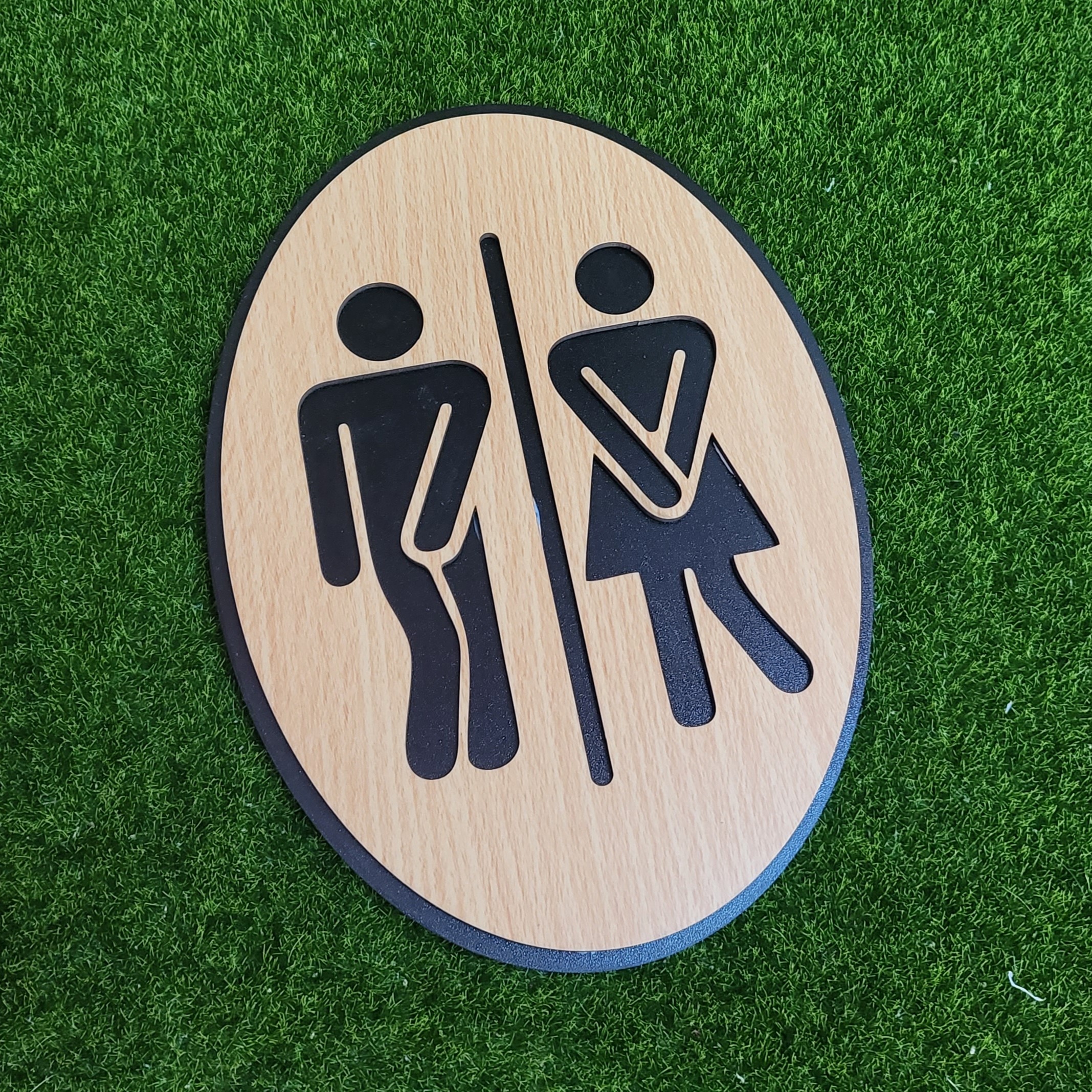 TOILET SIGNAGE FOR MEN AND WOMEN INDOOR SIGNAGE | Shopee Malaysia