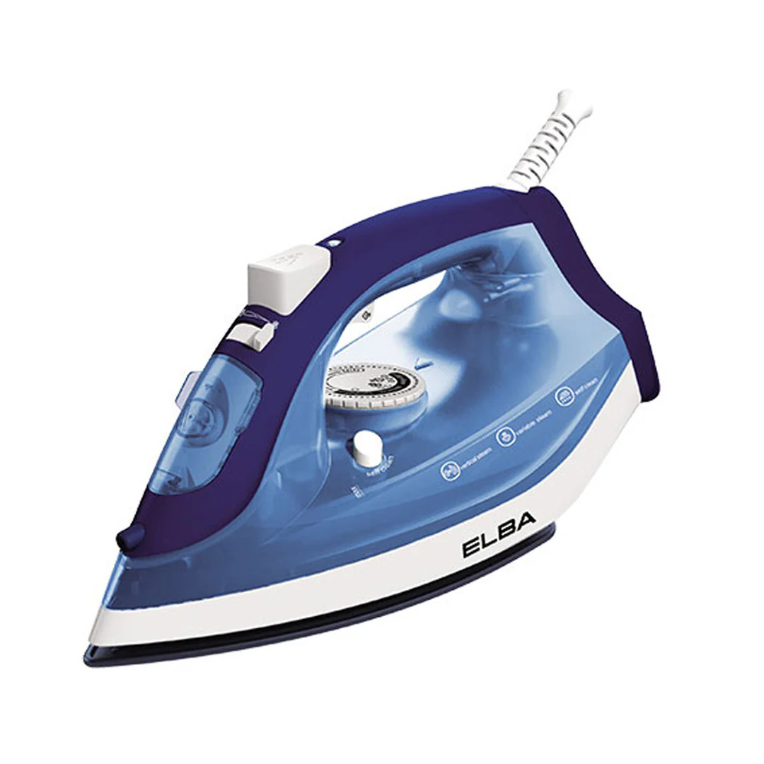ELBA Steam Spray Dry Iron Non Stick ESI-N1852(PP) Purple / ESI-N1852(BL ...