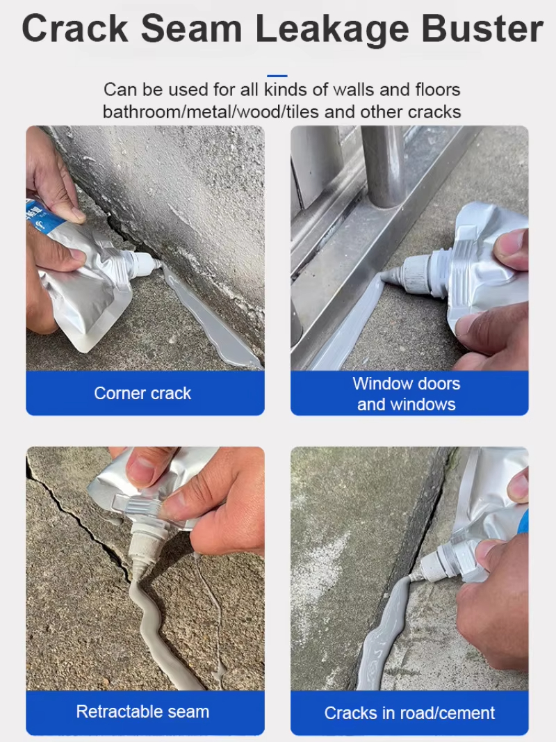 Caulking Glue Waterproof Coating Flexible Deep Crevice Filling Material ...
