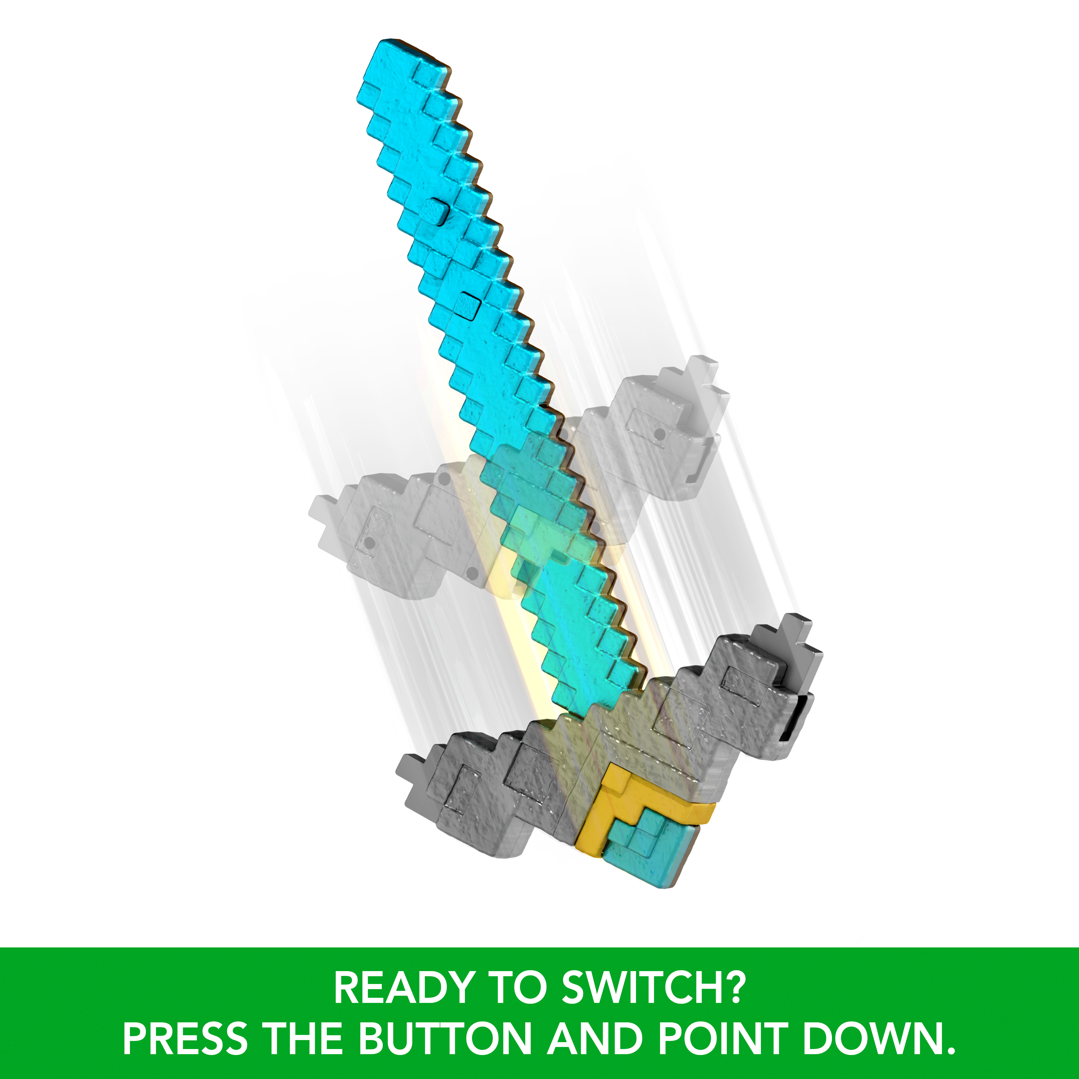 [2025 MINECRAFT MOVIE] Minecraft Click And Switch Sword And Pickaxe ...