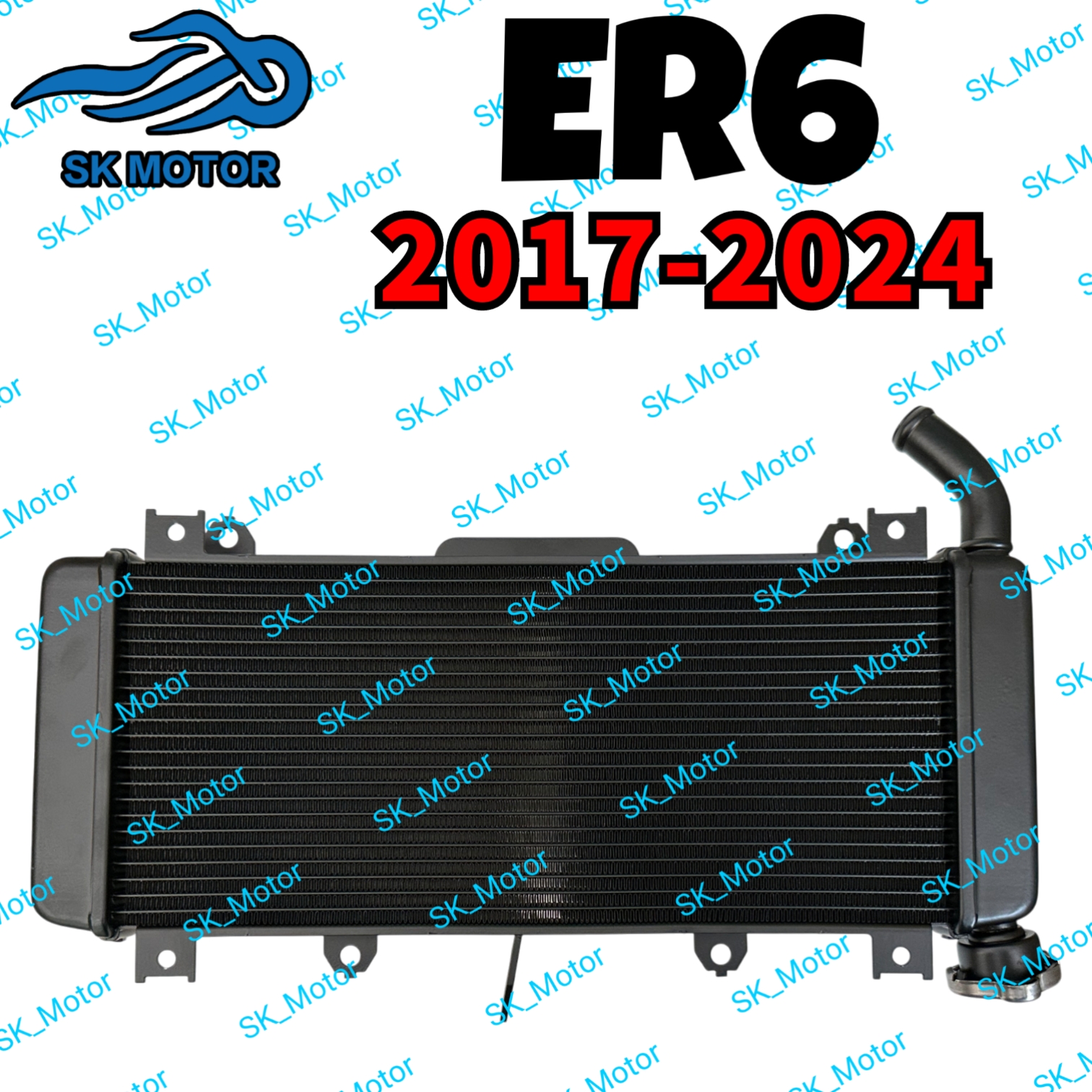 Kawasaki ER6 NINJA VERSYS ER 650 06-08 Z650 17-24 Radiator / Coolant ...