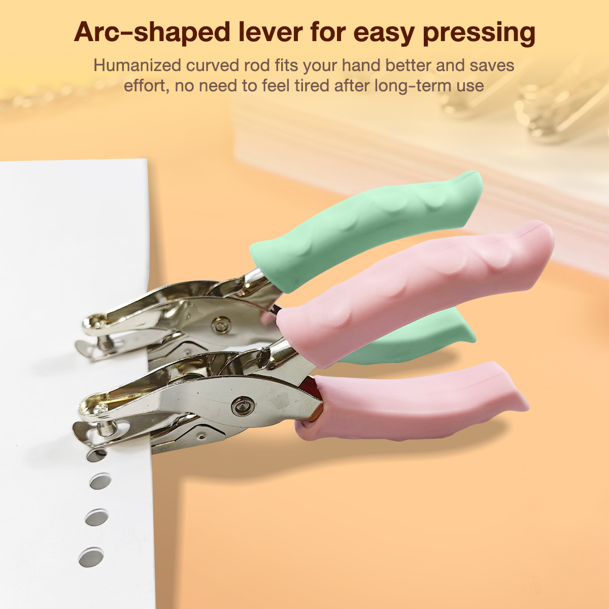 Hole Puncher Circle 3mm/6mm Portable Single Hand Held Hole Punch ...