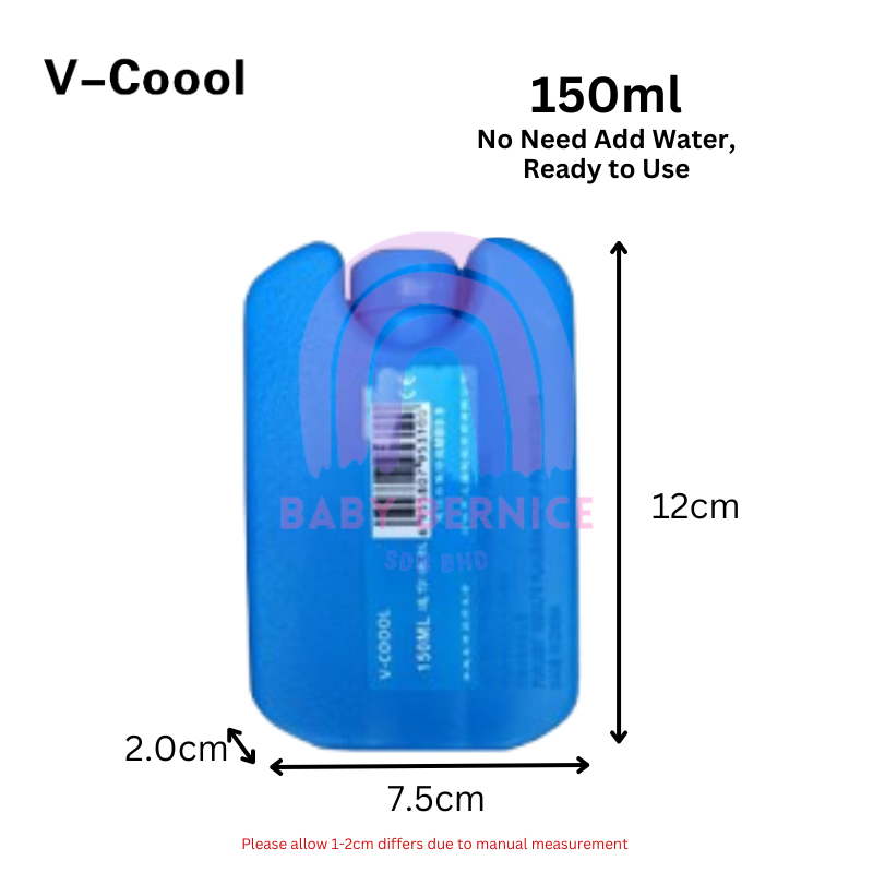 V-COOOL *ICE BRICK* Ice Pack Cooler Bag Lunch Breastmilk Storage Bottle Insulin vaccine ...