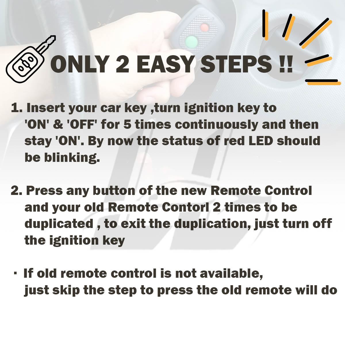 Original Remote Button Perodua Myvi Old 2005-2011 Car Alarm Remote ...