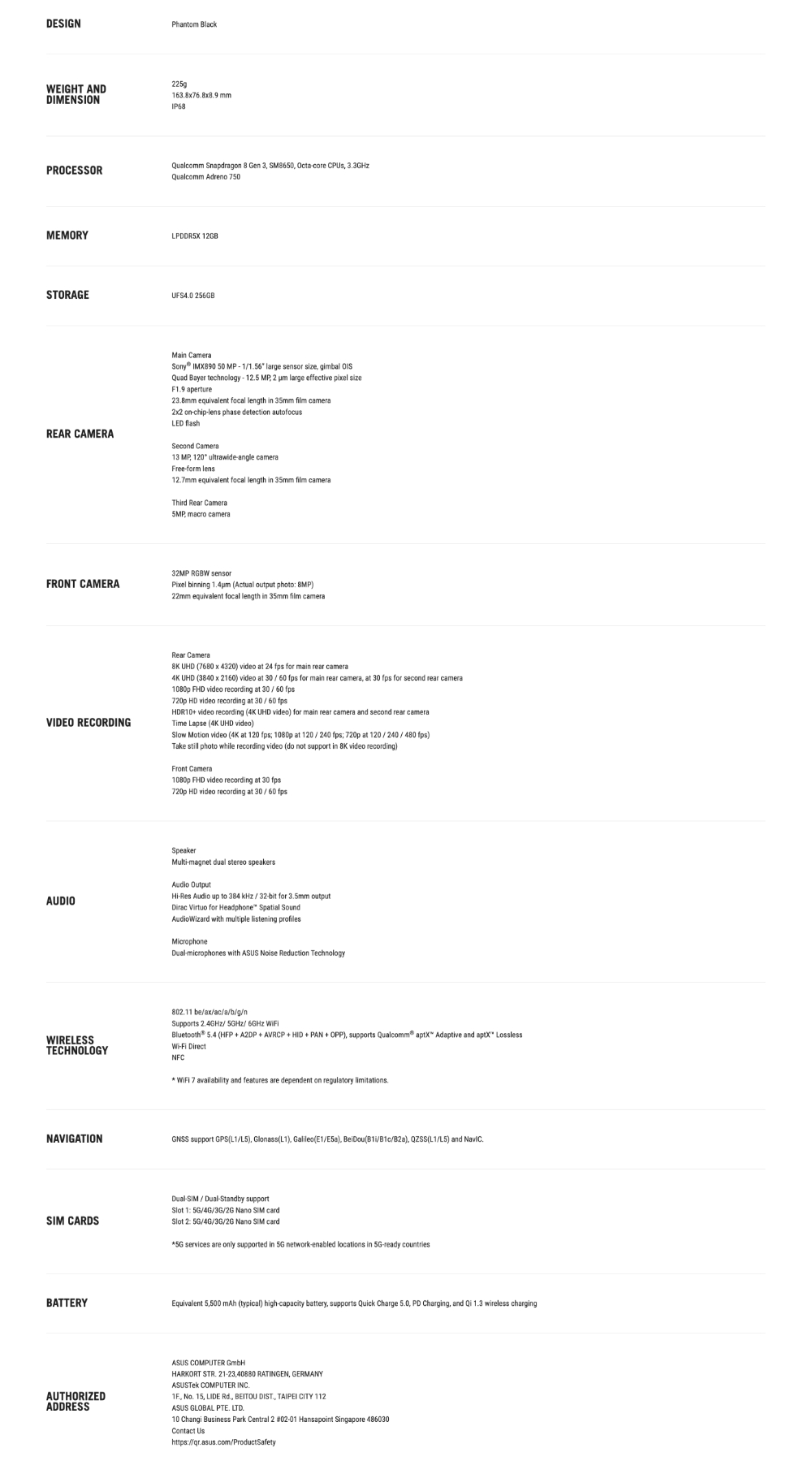 ASUS ROG Phone 9 FE 5G Gaming Smartphone (12GB RAM + 256GB ROM) | Shopee Malaysia