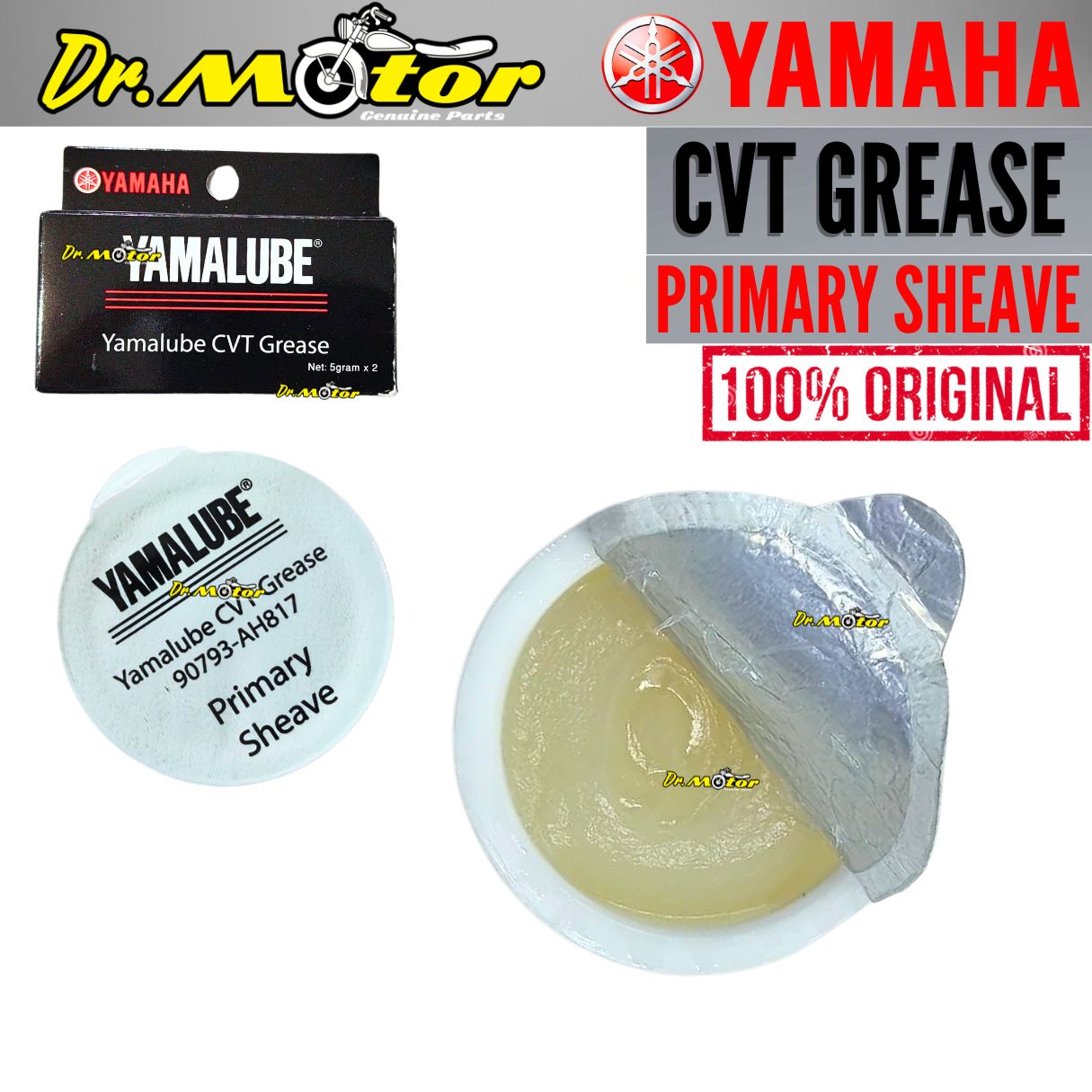 YAMALUBE CVT Scooter Grease Pully Greese Auto Pulley Minyak Butter NVX ...