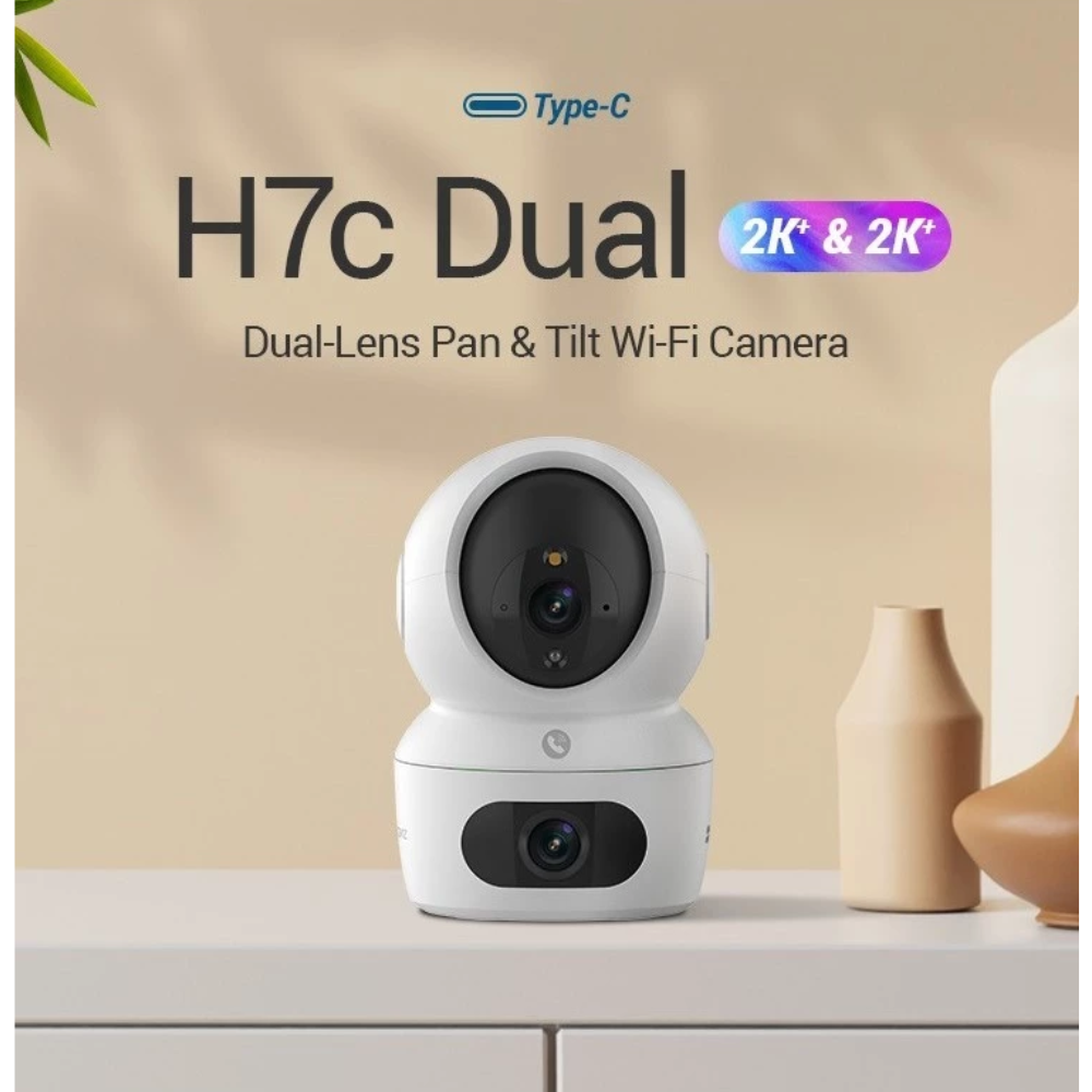 EZVIZ 360° View vs. Dual-Lens Tracking| H6 5MP & H7c Dual 4MP+4MP ...