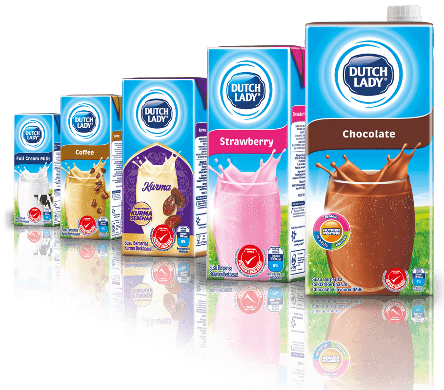 Dutch Lady Pure Farm Rose Bandung UHT Milk 1 Liter | Shopee Malaysia