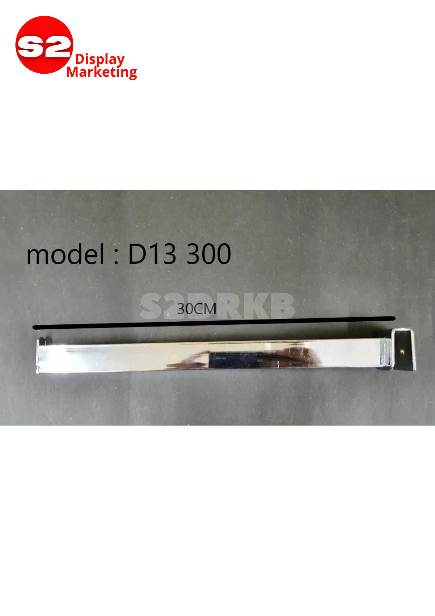 Square bar waterfall 300mm /Hanger Waterfall Besi /Square bar hook ...