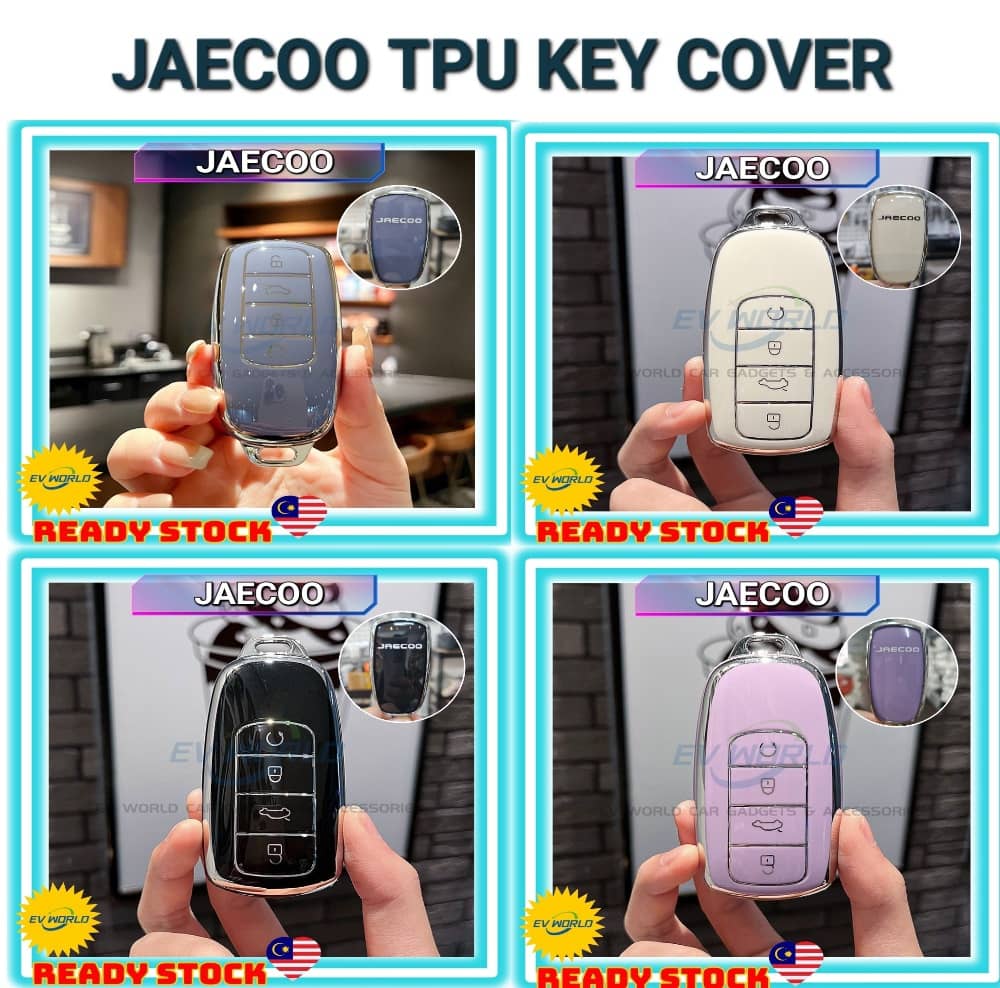 【J281 READY STOCK】Jaecoo J7 Omoda C9 TPU Car Keyless Cover Car Key ...
