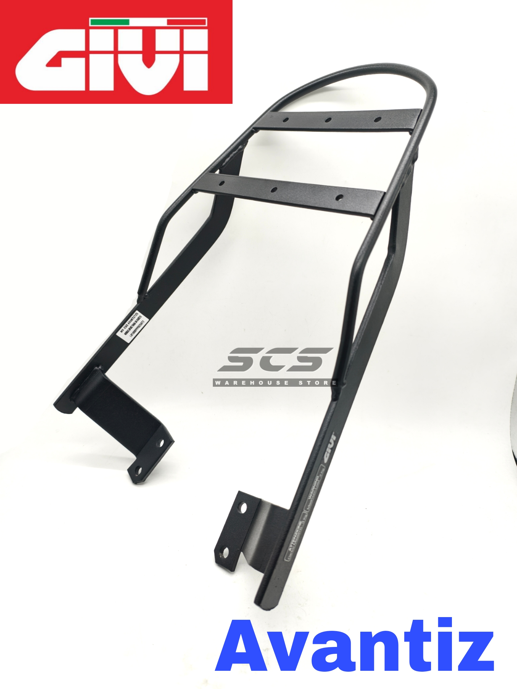Monorack Givi Yamaha EGO AVANTIZ 125 Advance Rack 100% Original GIVI ...