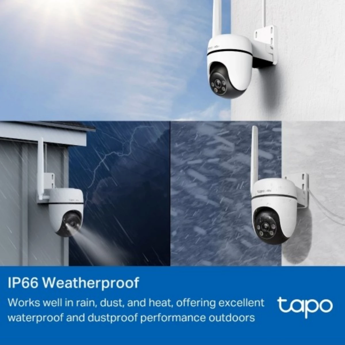 TP-Link Tapo Outdoor Security Camera | C500 / C510W / C501GW-360° Pan ...