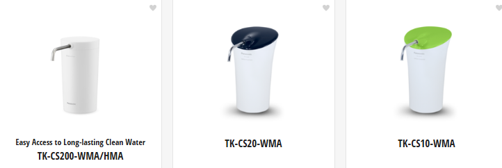 Panasonic Replacement Catridge TK-CS200C-EX water filter for TK-CS10/TK ...