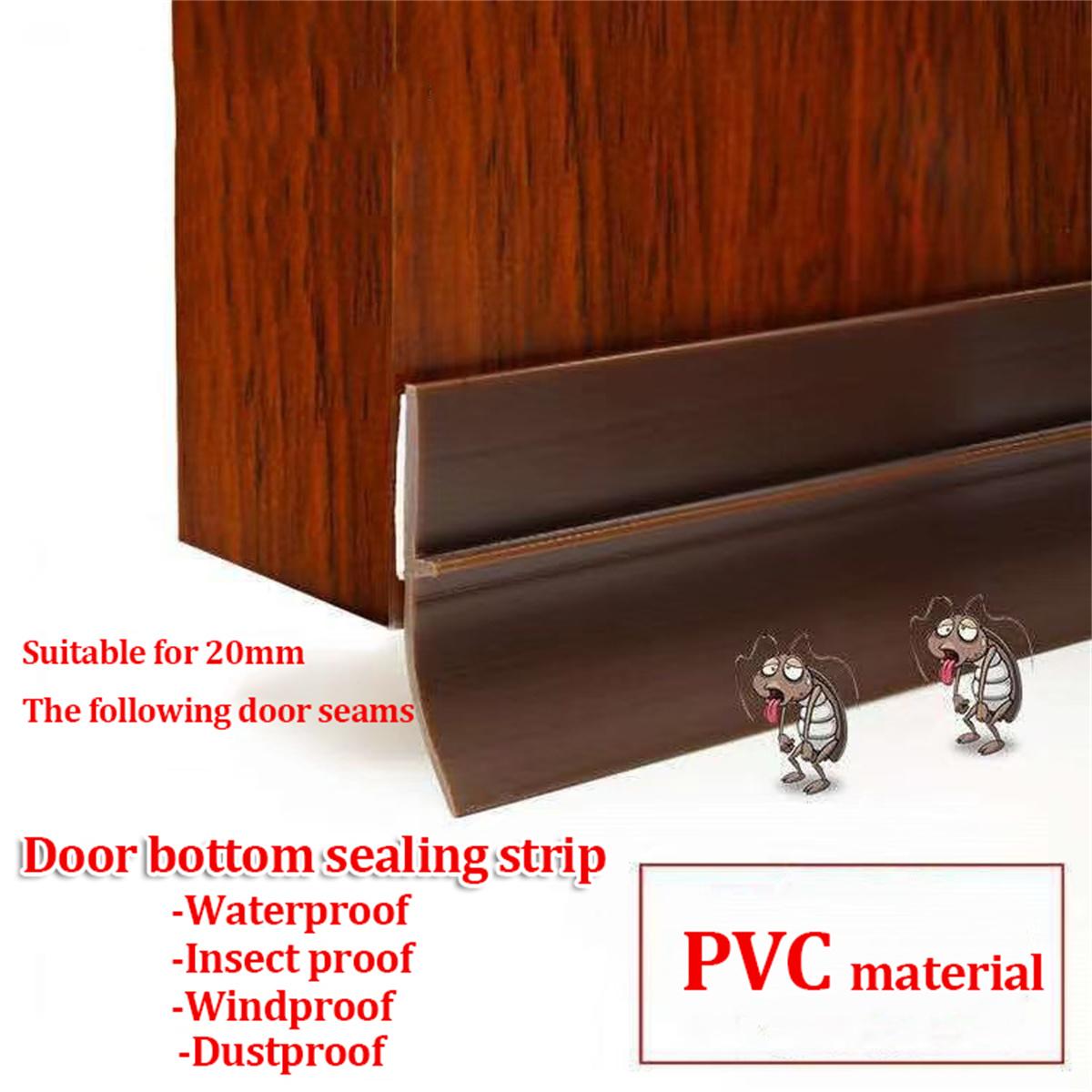 【1M】Door Bottom Sealing Strip Doors Gap Sound Proof Dust Blocker ...