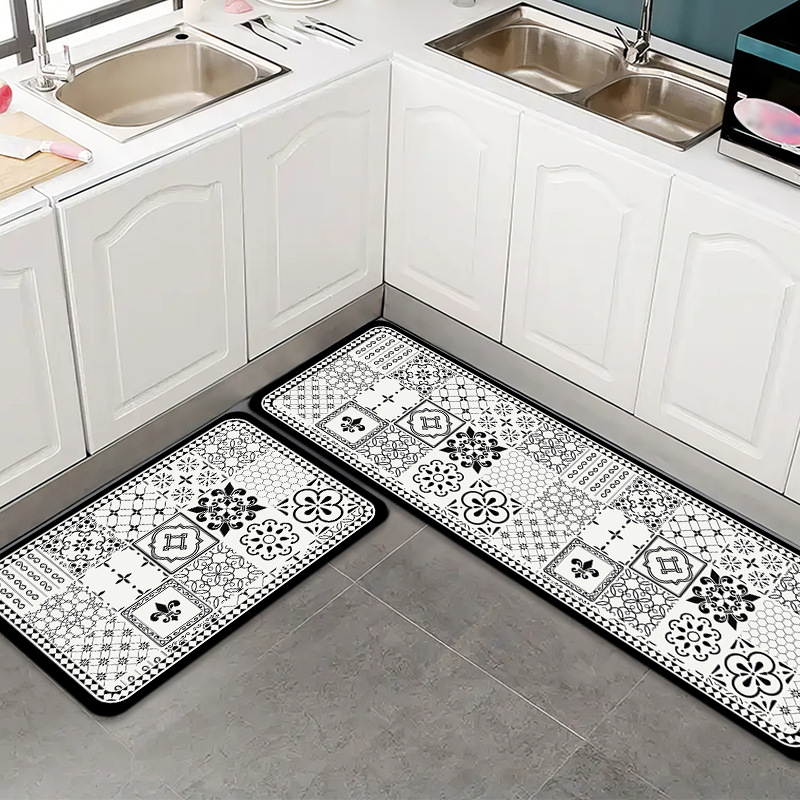 Karpet Kitchen Mat Kaki Long Absorbent Bath Mat Alas Kaki Karpet ...