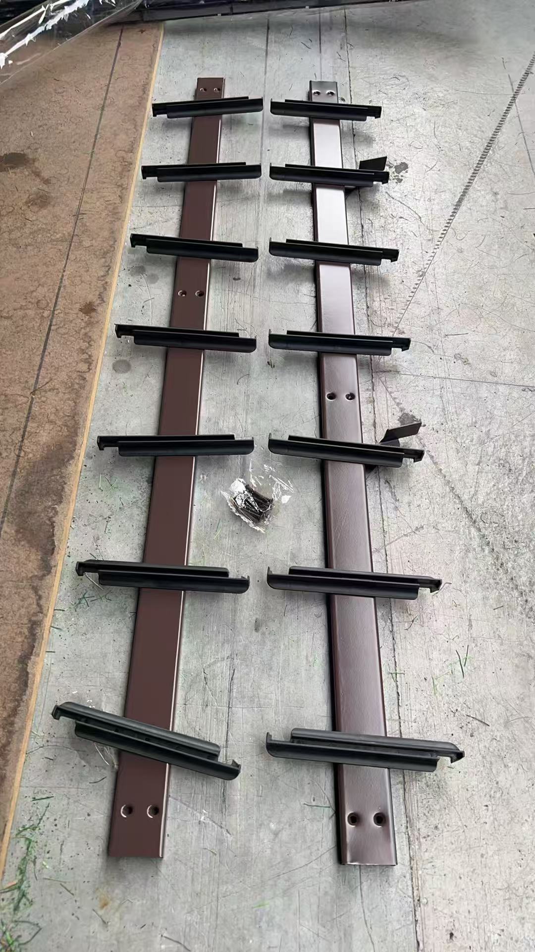 Blade Window Naco(1pair/2pcs) Black /Brown 6/7/8Layers Blade Metal ...