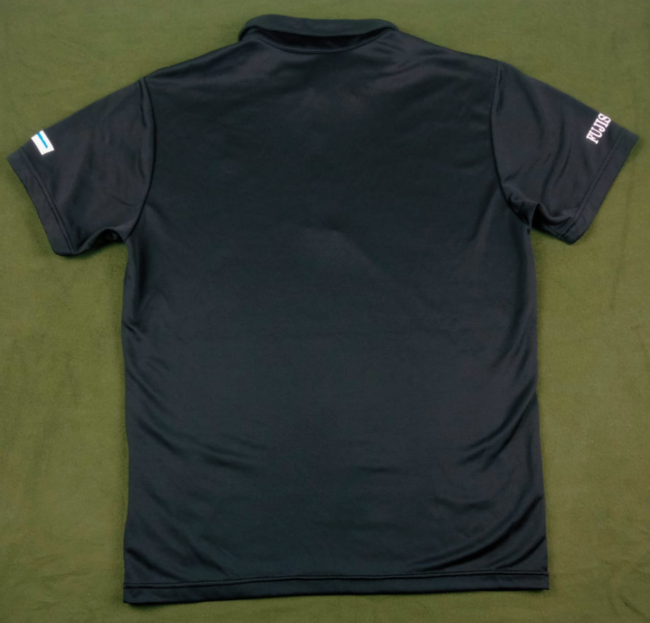 ASICS TOKYO OLYMPIC 2020 BLACK COLLARED DRI FIT SMALL SIZE USED SHIRT ...