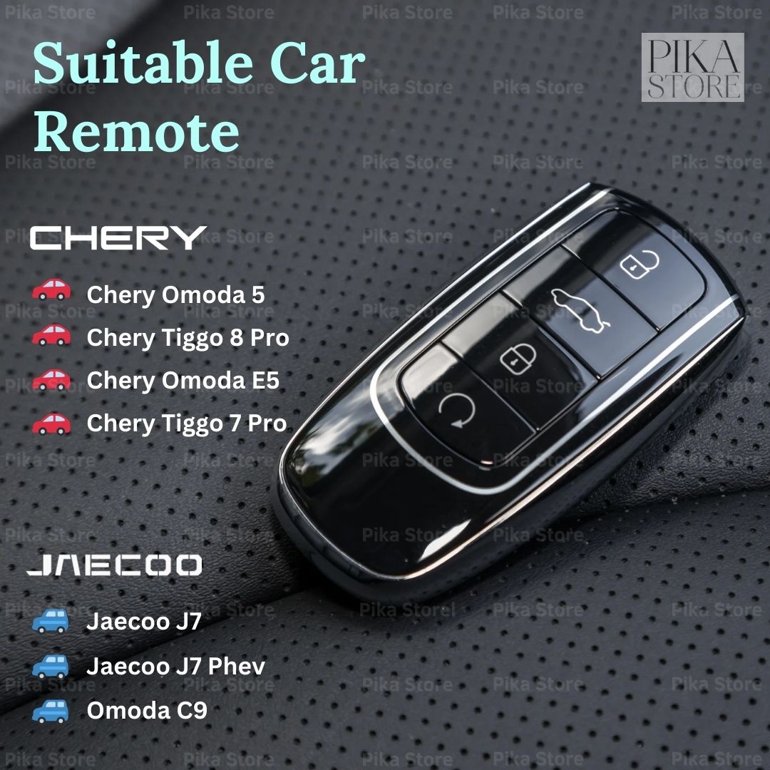 [CARBON] Jaecoo J7 Key Cover Omoda C9 Cover Key Case Holder Chery Omoda ...