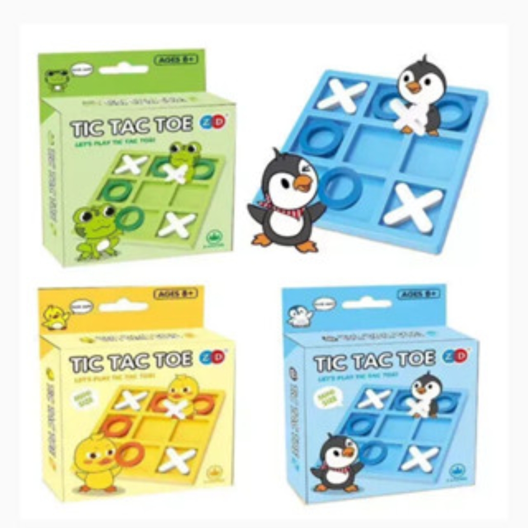 TIC TAC TOE XO Mini Game Toy for Kids Children Family Tabletop ...