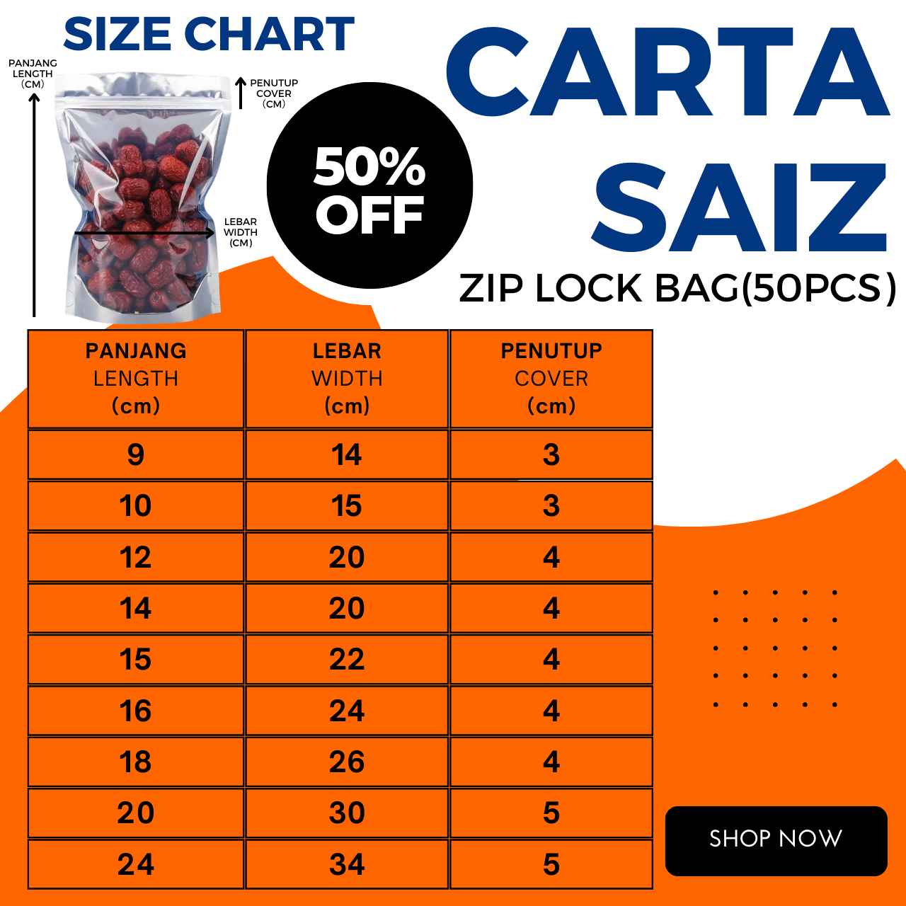 Aluminium Zip Lock Bag Transparent Ziplock Storage Plastik Kedap Udara ...
