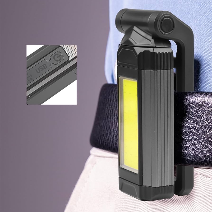 2000W LED Emergency Light Durable USB Rechargeable COB Camping Lamp ...