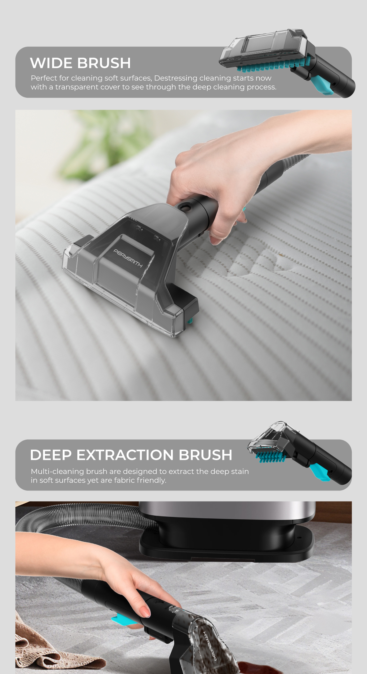 PerySmith M2 Lite II Compact Size Spot Cleaner CleanPro Series ...