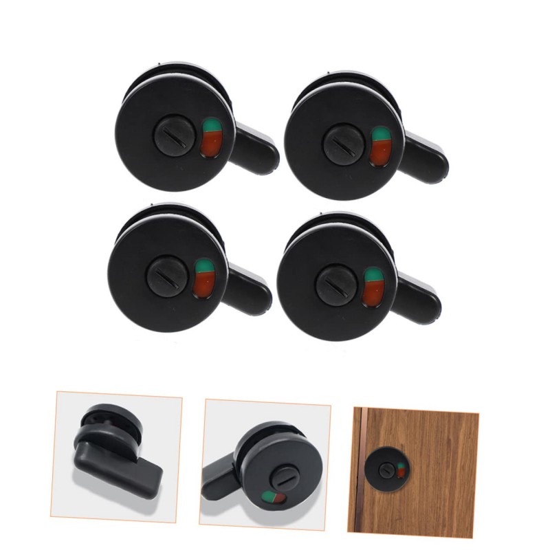 3Pcs Toilet Indicator Lock Public Toilet Indicator Lock Toilet Engage ...