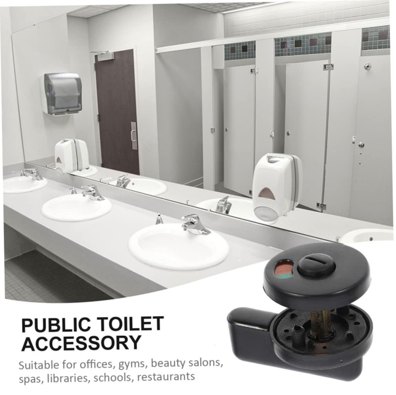 3Pcs Toilet Indicator Lock Public Toilet Indicator Lock Toilet Engage ...