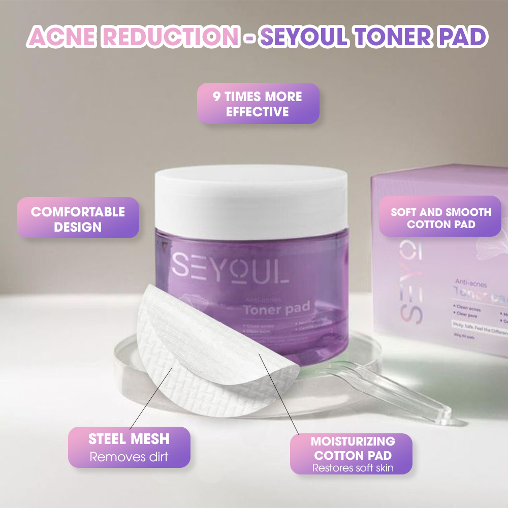 SEYOUL Combo 21 Days Toner Pad Perfect Skincare Combo Cleanse ...